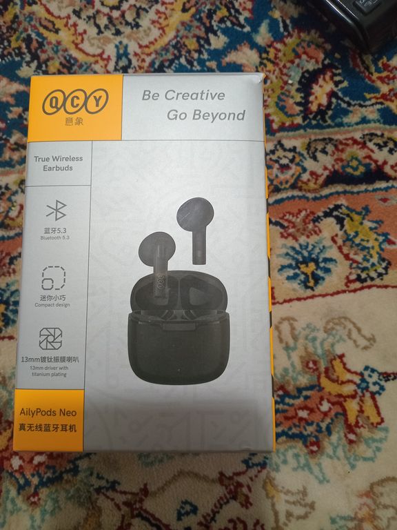 هدفون بلوتوثی کیو سی وای مدل Ailypods Neo – کامتک